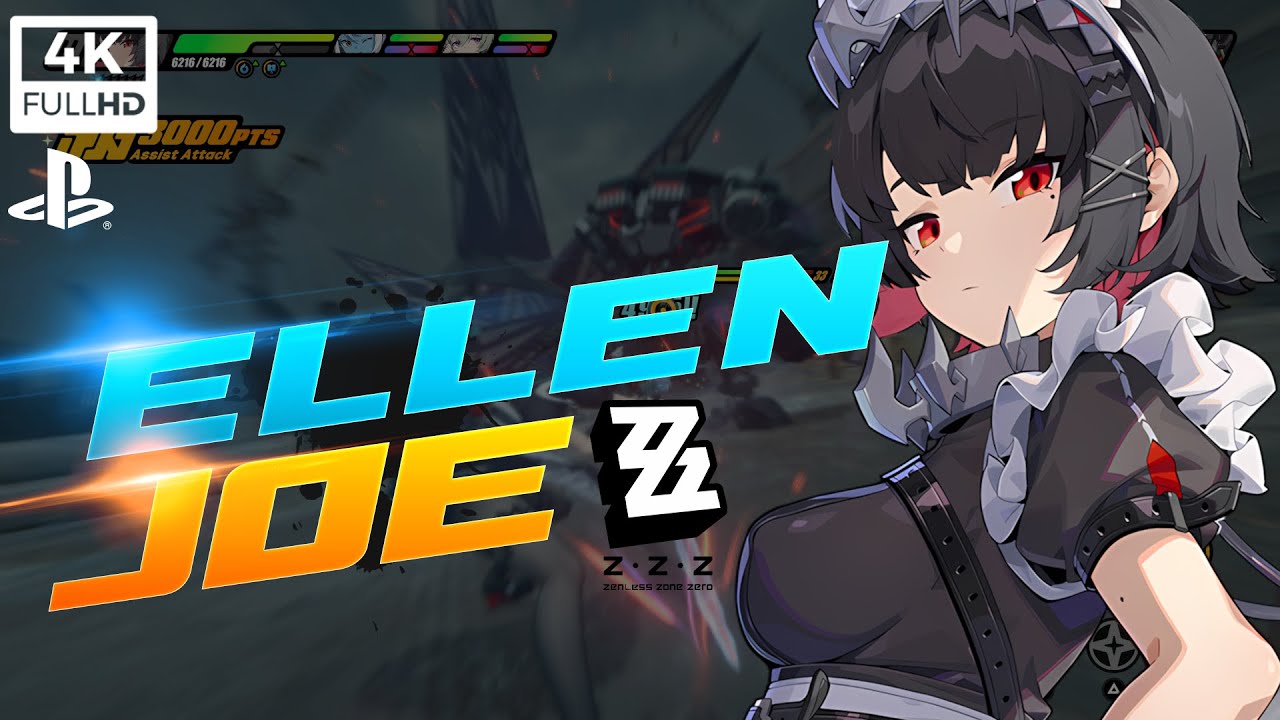 Zenless Zone Zero Ellen Joe Level 30 Test - YouTube