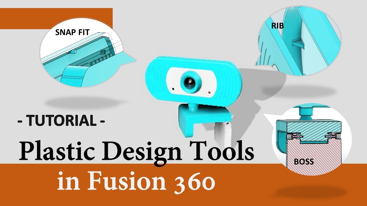 Fusion 360 - Tutorial - Plastic Design Tools - YouTube