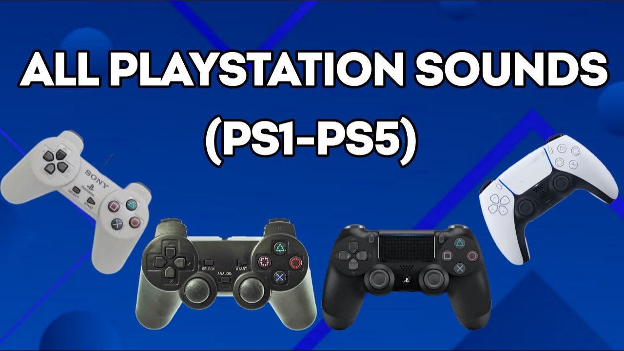 🎧 All PlayStation Sounds Evolution (PS1 to PS5) - YouTube
