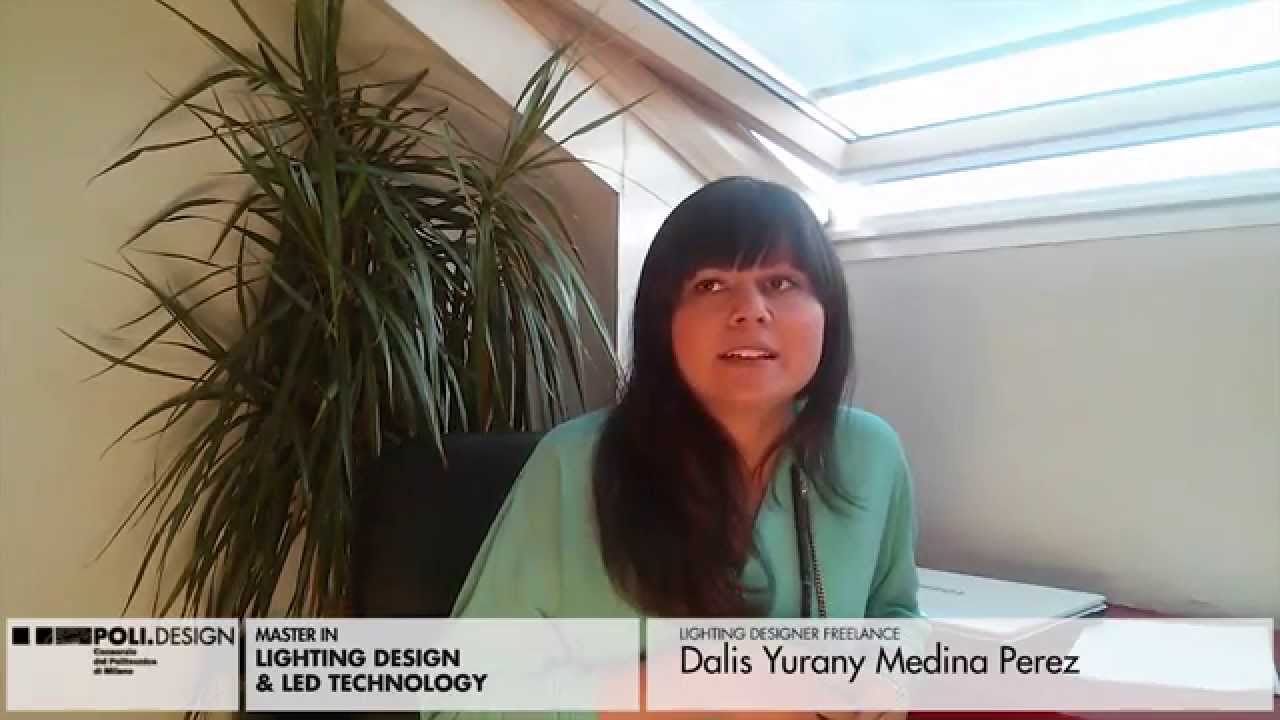 [Lighting Design & Led Technology] Student interview - Dalis Medina ...