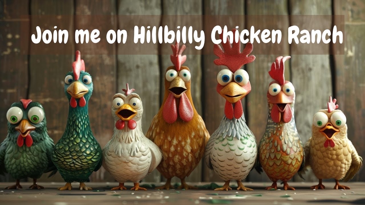 Join Me this Morning @Hillbilly Chicken Ranch! - YouTube