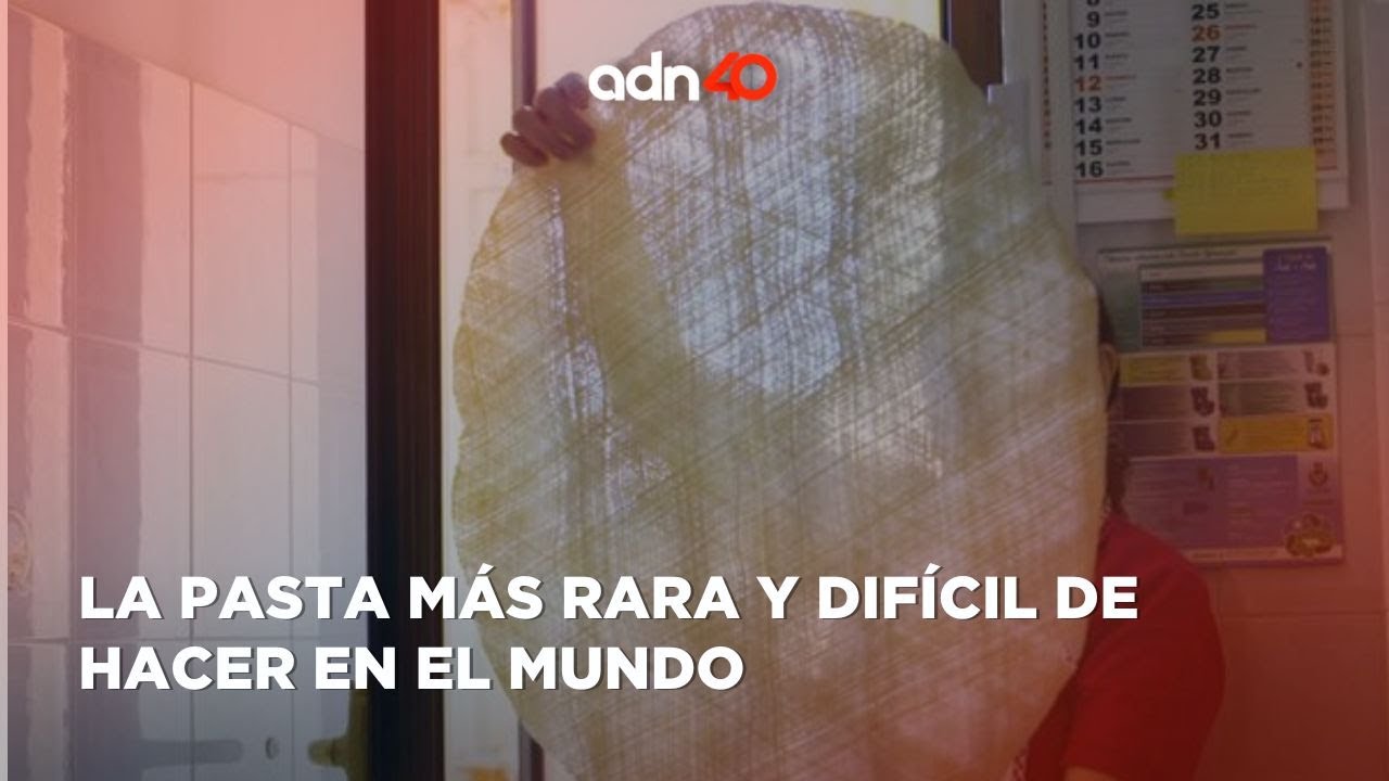 Su Filindeu, la pasta más rara del mundo - YouTube