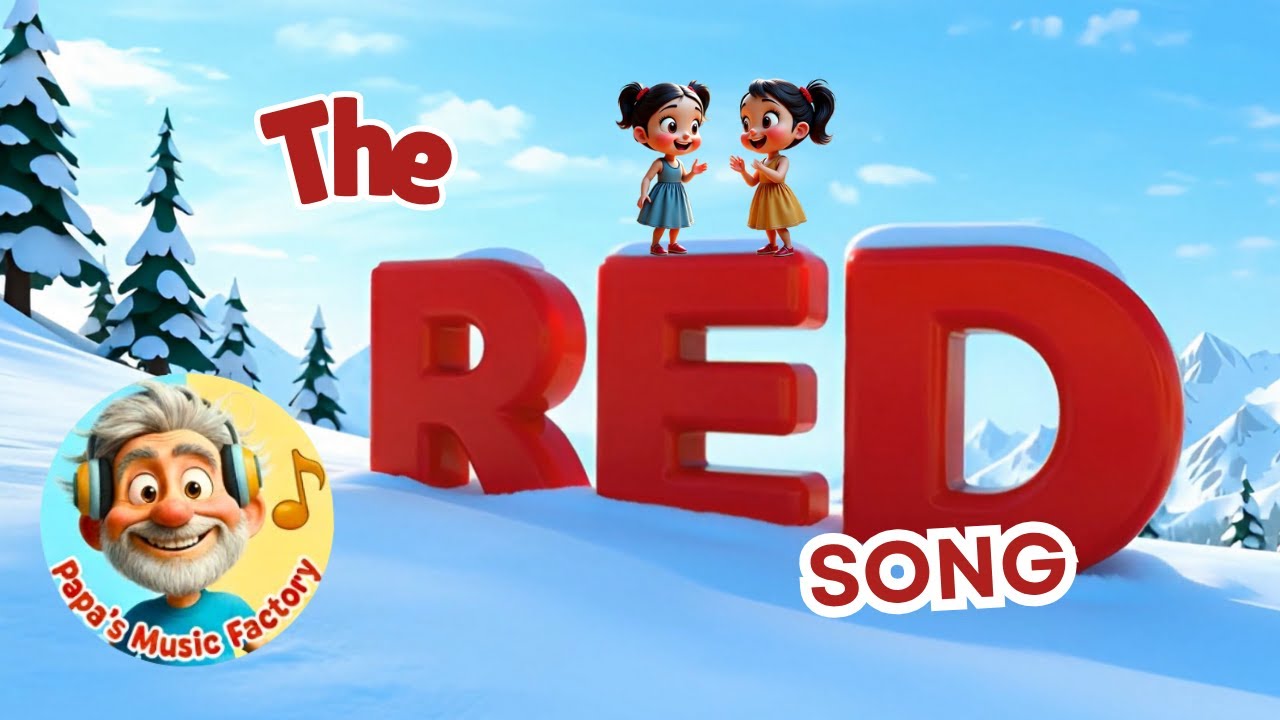 Red, Red, Ready to Go! | Learn the Color Red Song for Kids | Kids sing ...