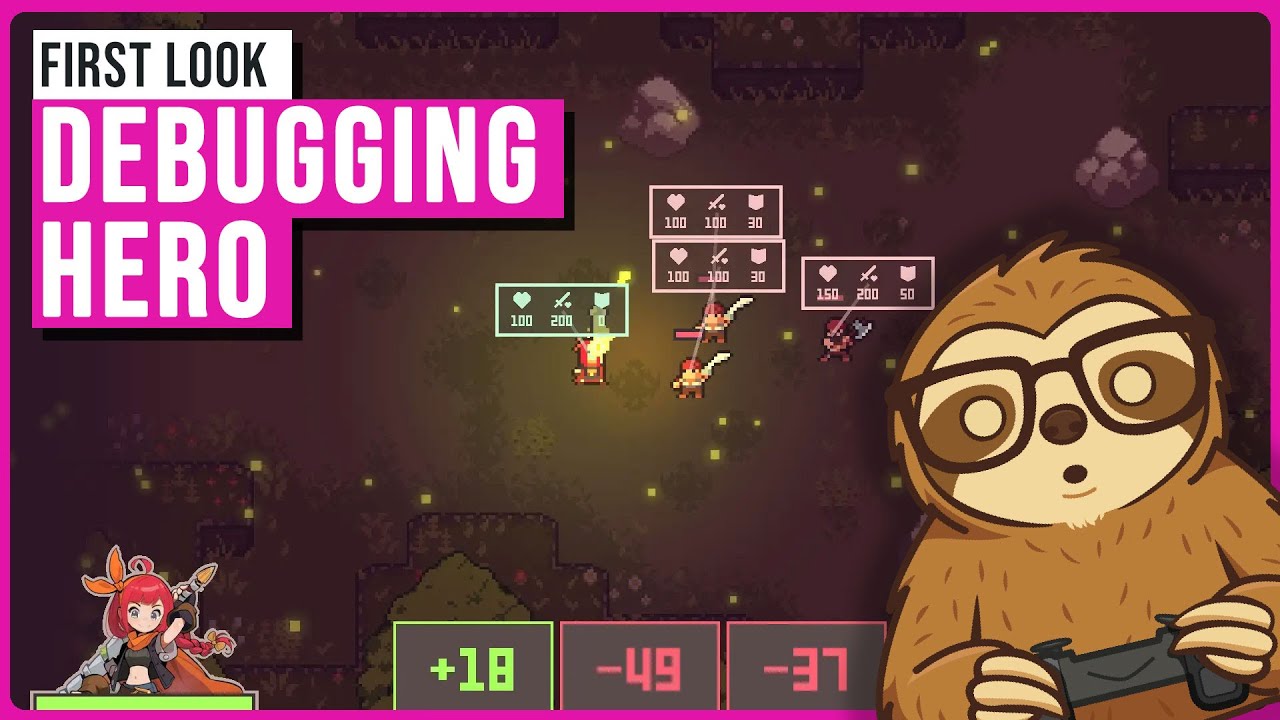Hack Enemies and Edit Their Stats – Debugging Hero Demo Gameplay - YouTube