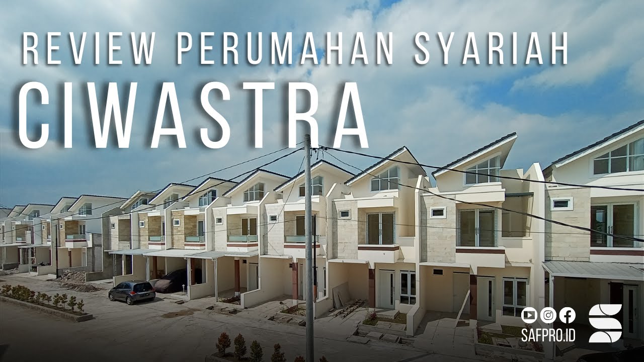 Review Perumahan Syariah Aster Village Ciwastra Bandung - YouTube