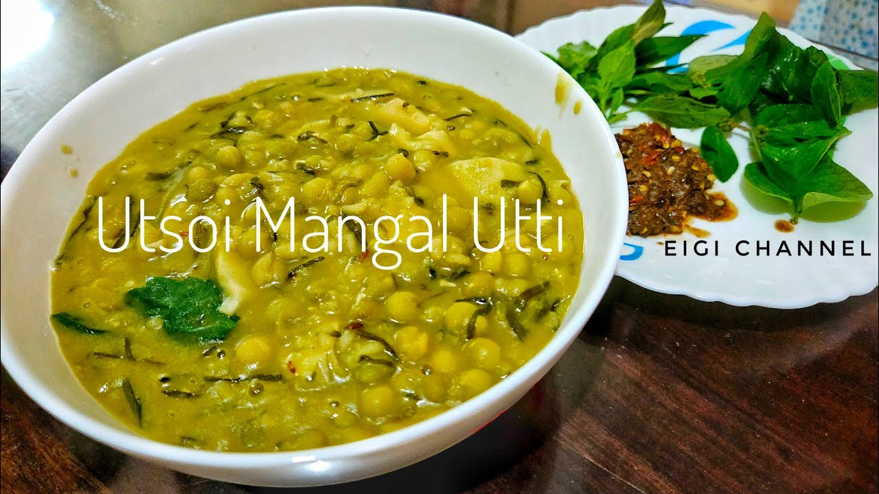 Utsoi Mangal Utti | Manipuri Traditional Dish | Very Tasty Recipe 😋 | Manipuri | Meitei - YouTube
