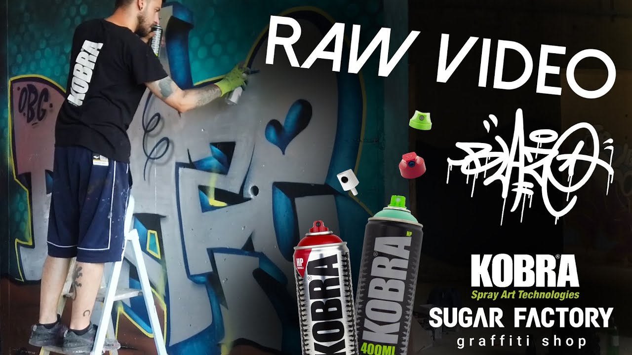 RAW GRAFFITI painting video 🍓 by Blaze - YouTube