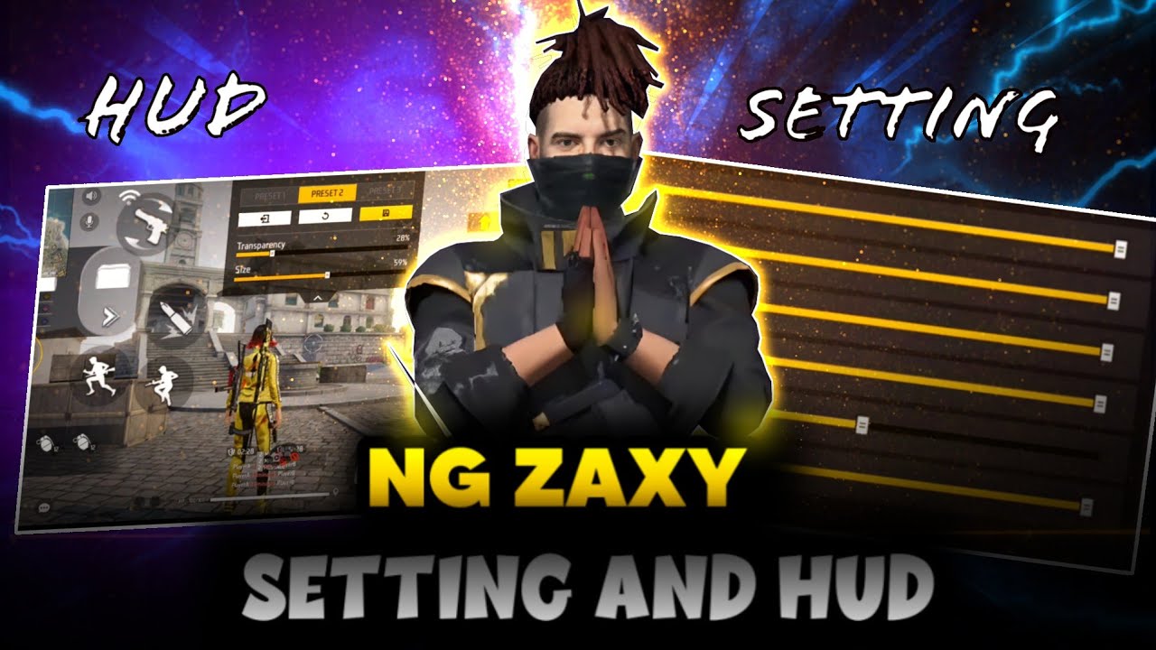NG Zaxy Secret Setting Revealed ⚙️ Setting And Custom HUD ...