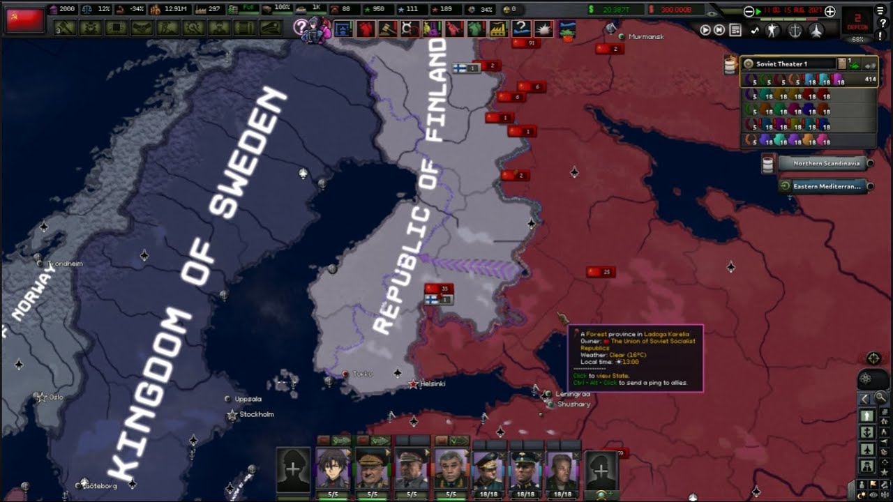 HOI4 TFR : Soviets invading Finland and Turkey secret decision post ...