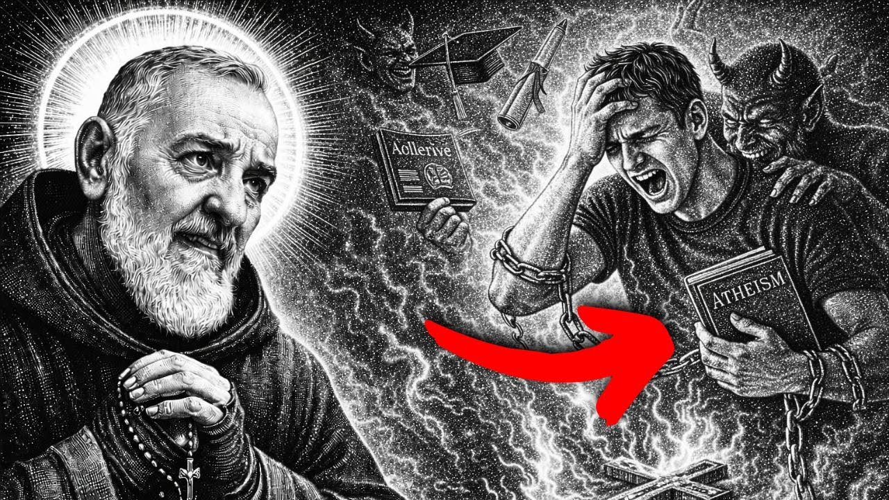 Pater Pio Sah Die Seele Eines Jungen Mannes Der Nach Dem Studium Zum ...