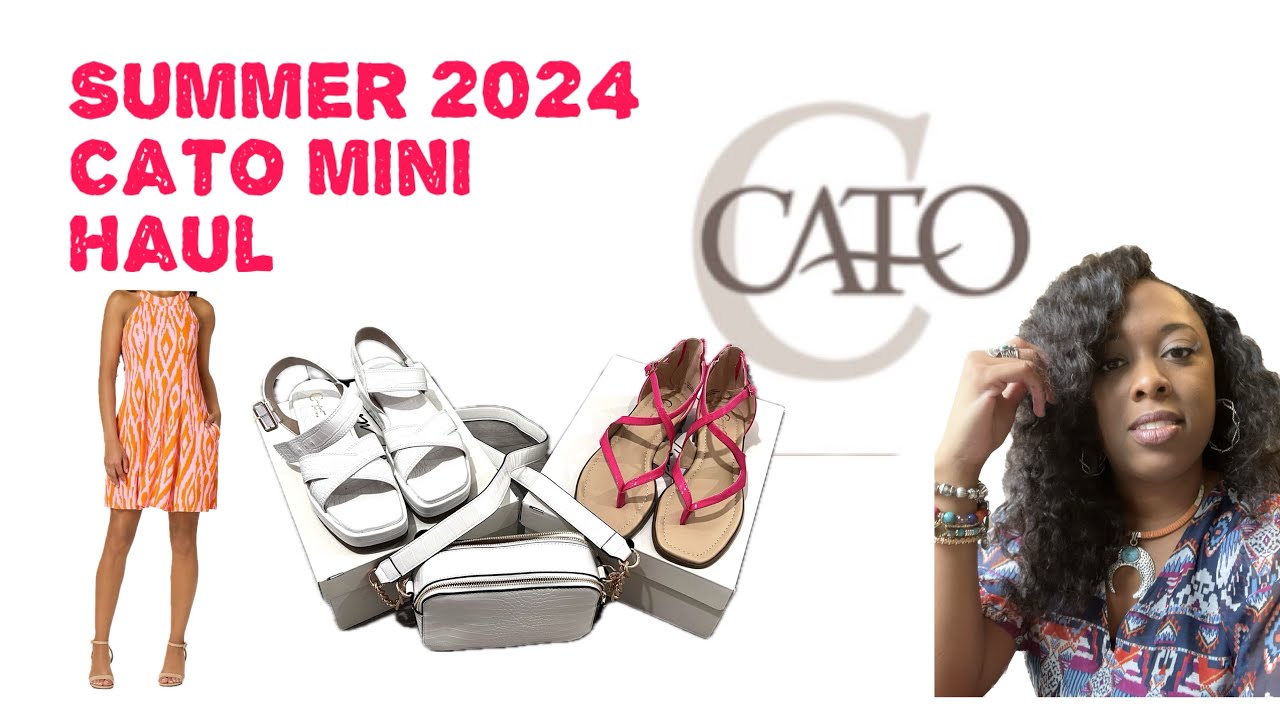 Summer 2024 Mini Clothing & Accessories Haul - Cato - YouTube