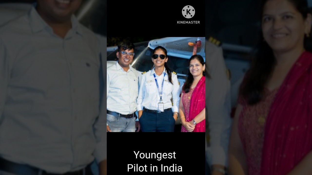 Youngest female pilot Miss Samaira Hullur , her age is just 18 years ...