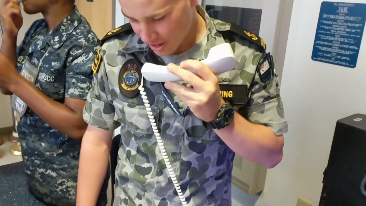 Australia Navy Cadets reveille IEP USA 2017 - YouTube