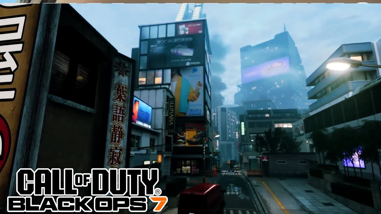 BLACK OPS 7 BO7 Toshin JAPAN NEW MAP GAMEPLAY SHOWCASE - YouTube