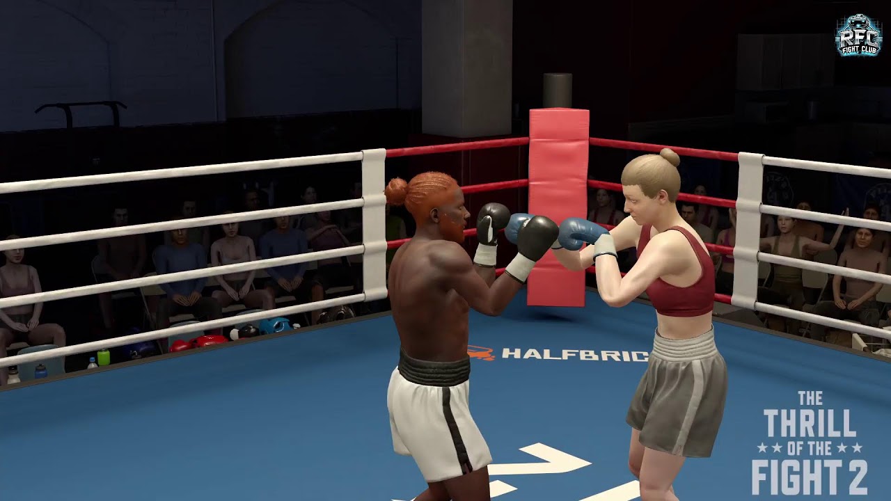 쓰오파2 16강 다니엘 vs 스타카토- The Thrill of the Fight 2 - VR Boxing #vr #boxing - YouTube