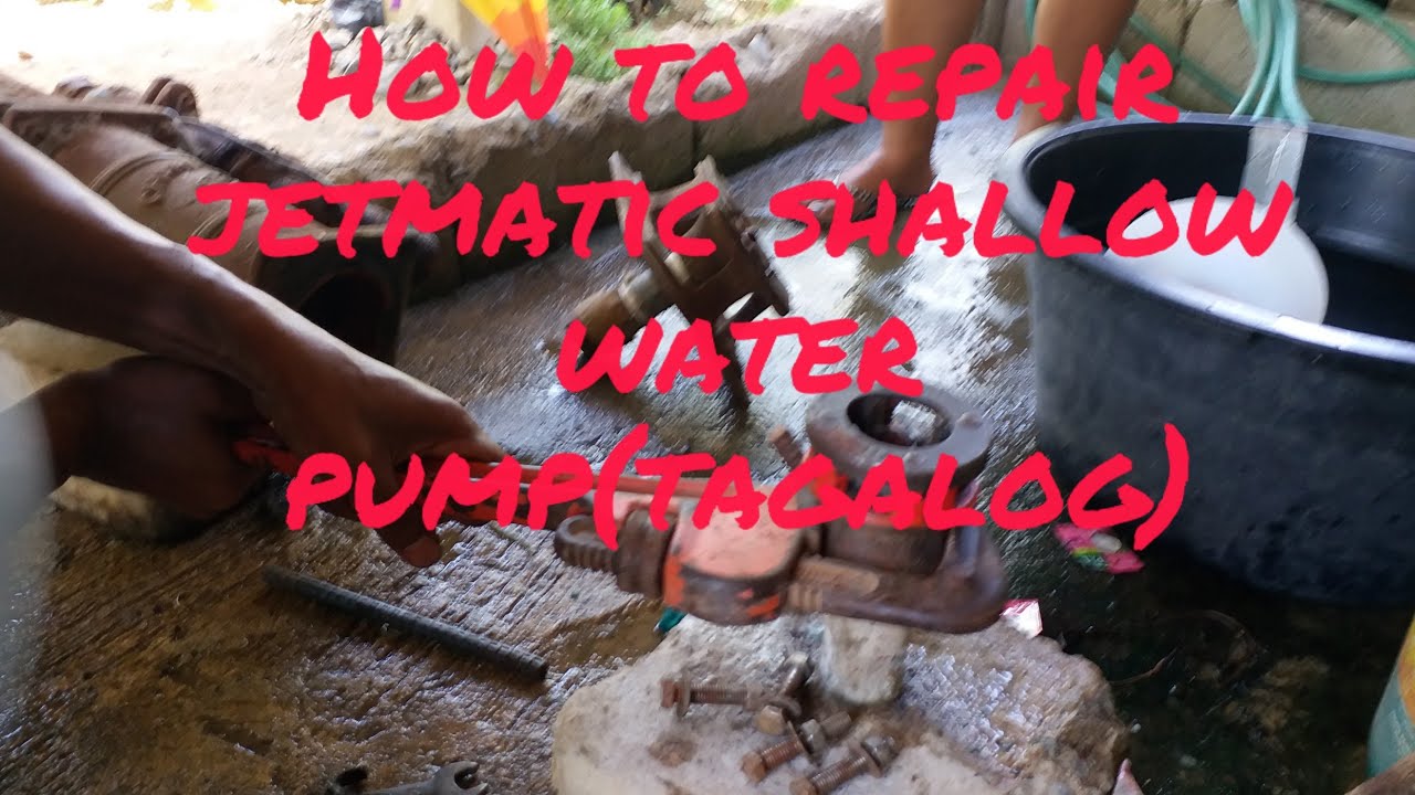 How to repair pump (jetmatic Philippines)||Simple way of repairing ...