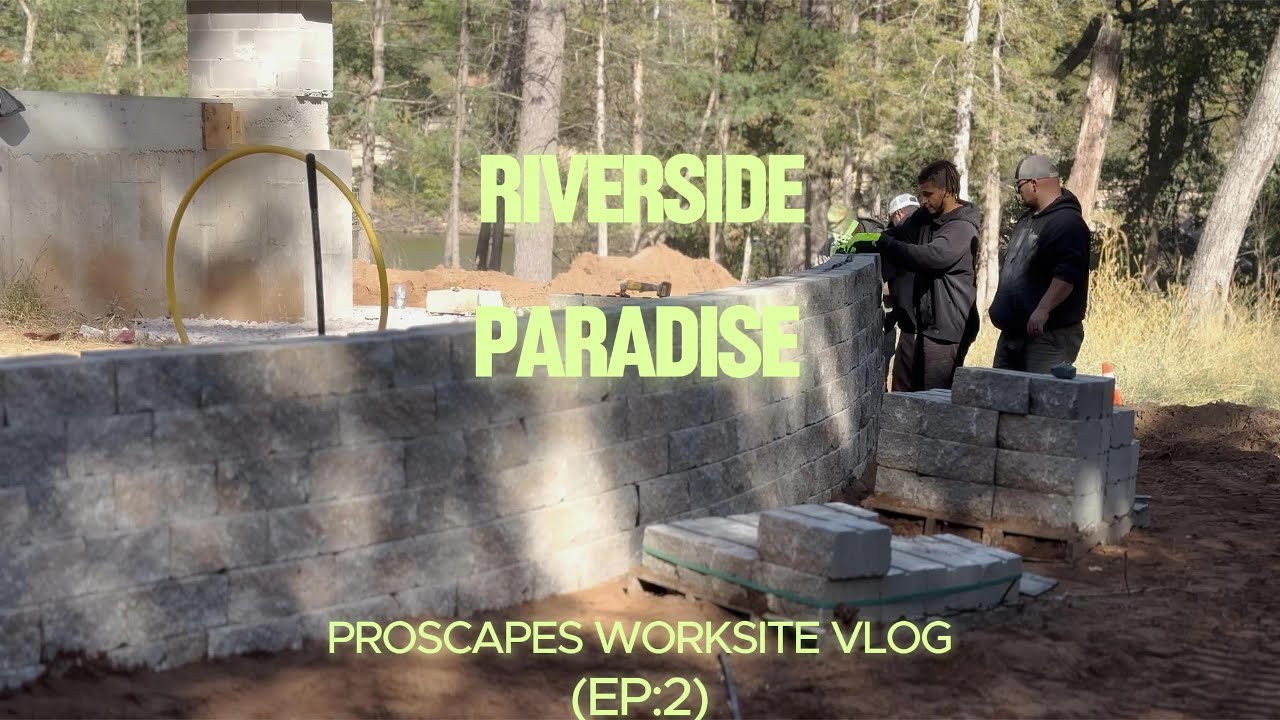 Riverside Paradise Ep. 2 | Lance’s Walkthrough: Side & Rear Estate Walls Progress! - YouTube