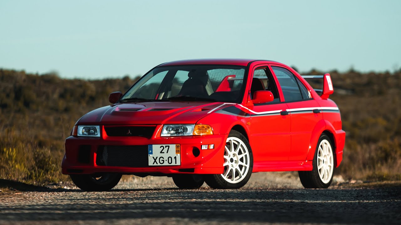 Review - Mitsubishi Lancer Evolution VI TME - Leiria Sobre Rodas - YouTube