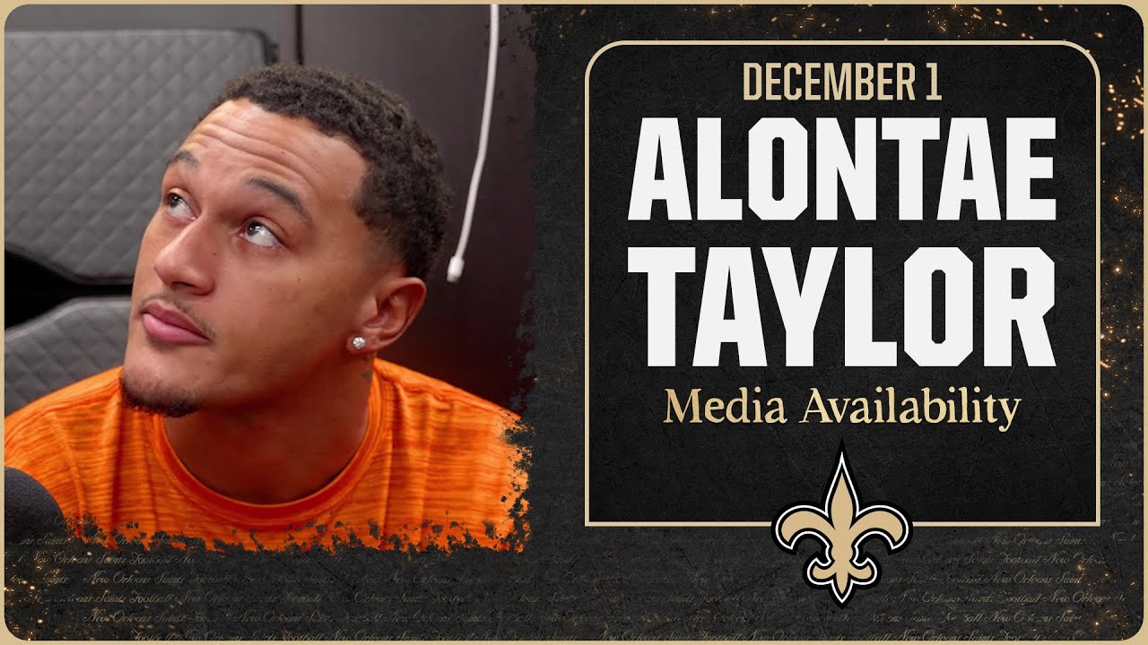 Alontae Taylor on performance vs. Dolphins | New Orleans Saints - YouTube