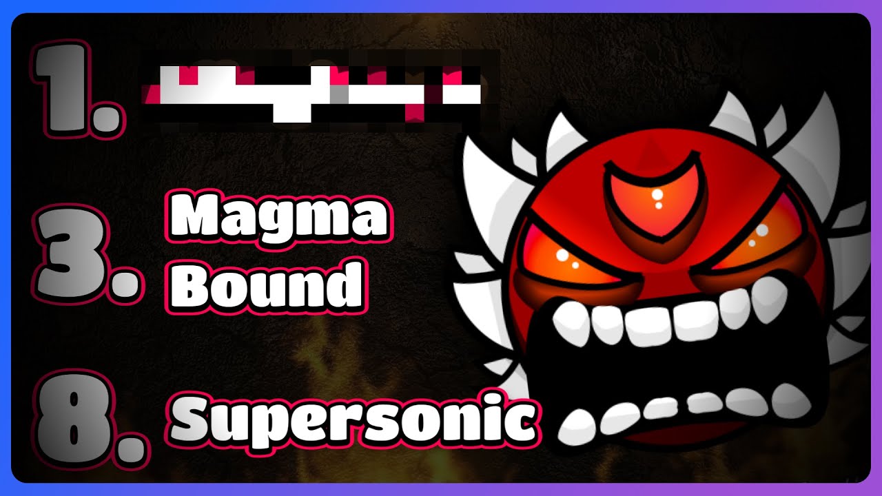 My Top 10 Hardest GD Levels I've Beaten!!! - YouTube