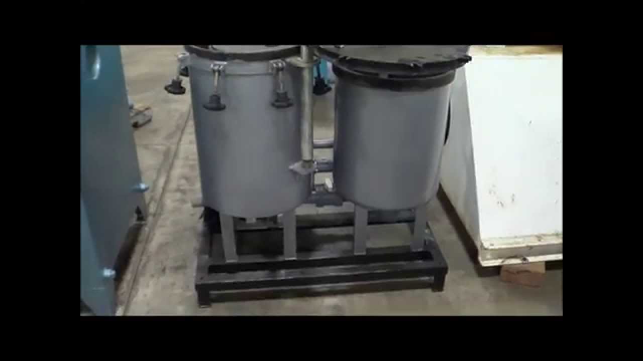 Mefiag 3200 GPH Horizontal Disc Filter - YouTube