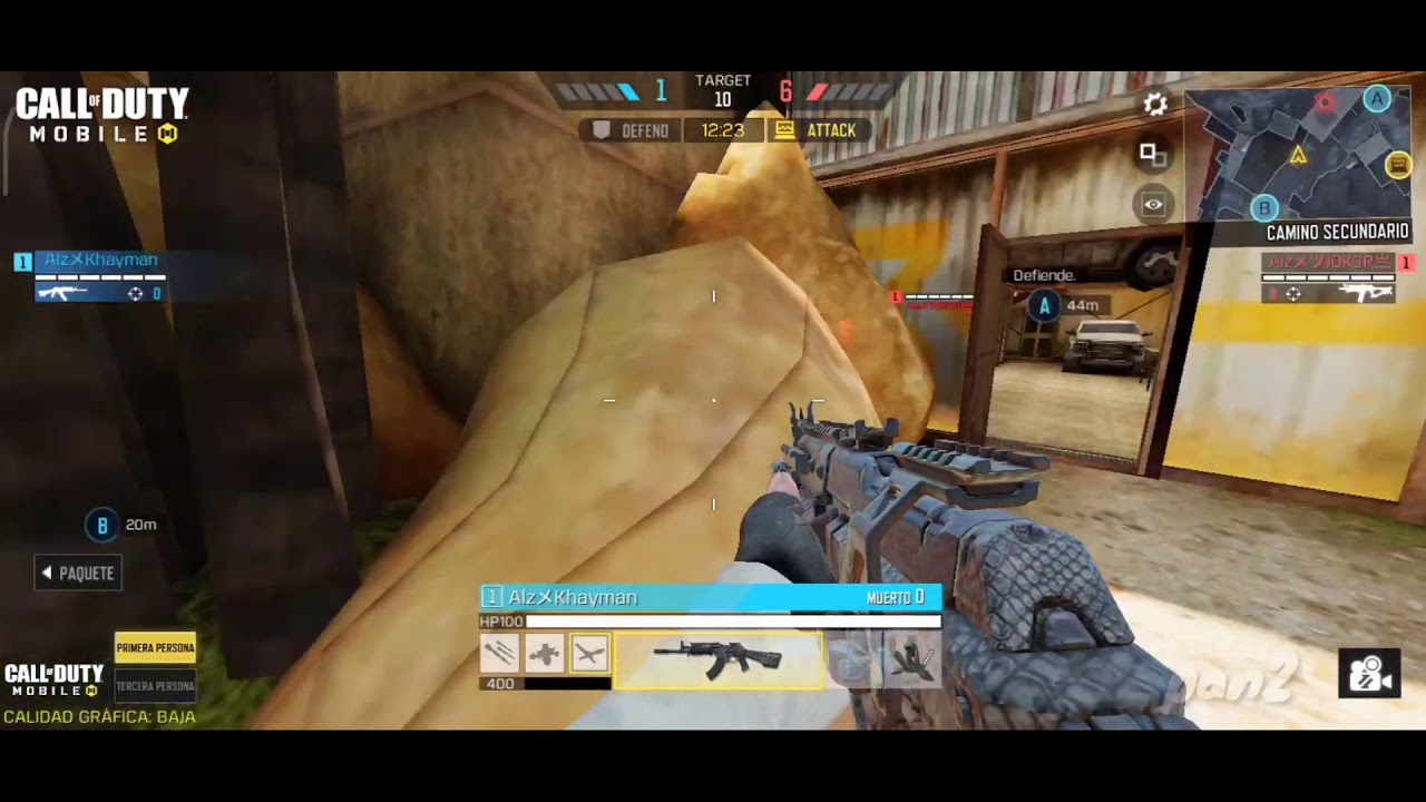 Call of Duty School l #Puntos, trucos y reapariciones l Firing Range ...