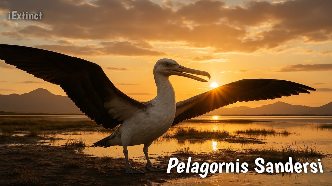 Pelagornis Sandersi (The largest extinct flying bird) - YouTube