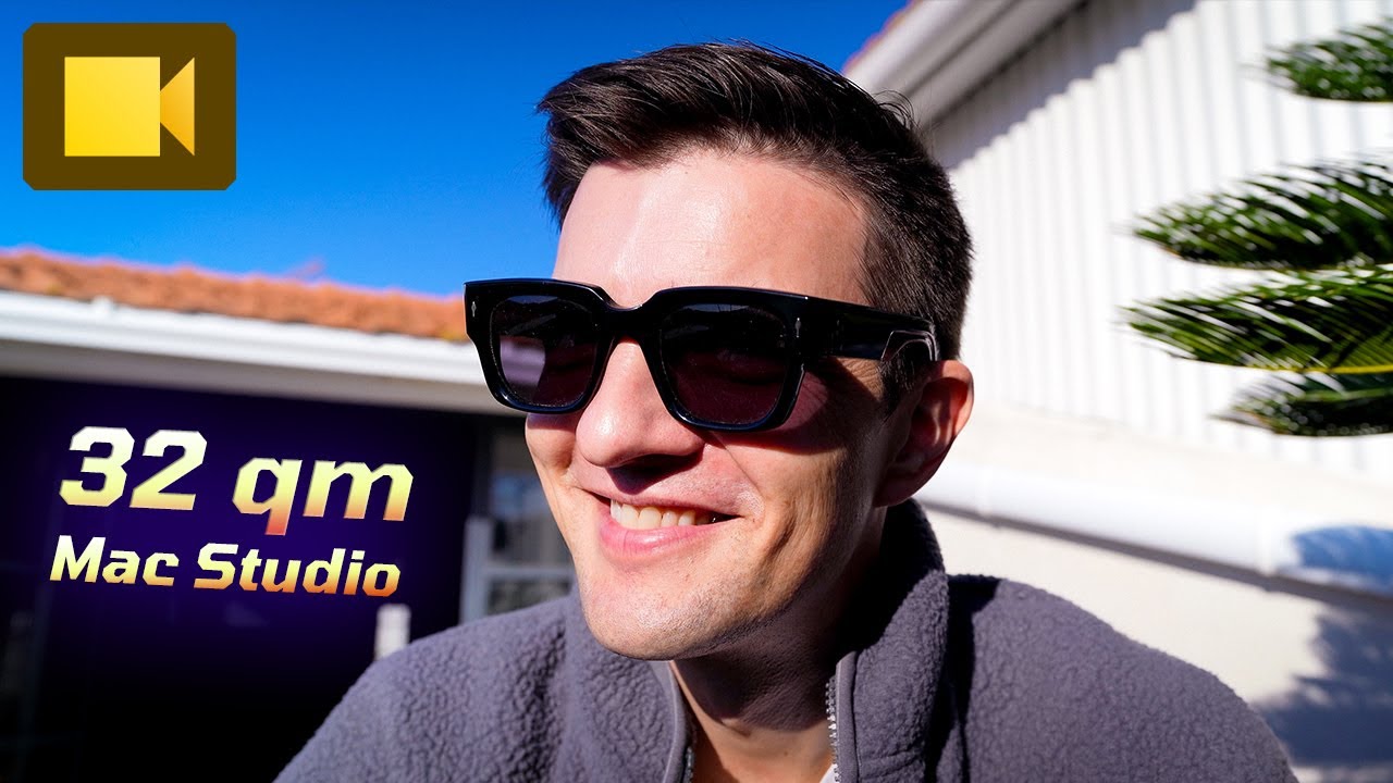 So lebe ich jetzt auf 32qm! (Mit Mac Studio) - YouTube