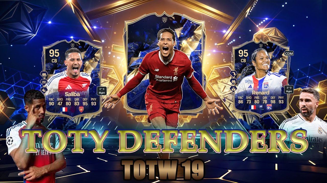 FC 25🚨TOTY 🔥 best DEFENDERS + TOTW 19 incoming🚨 HUGE SBC’s coming soon ...