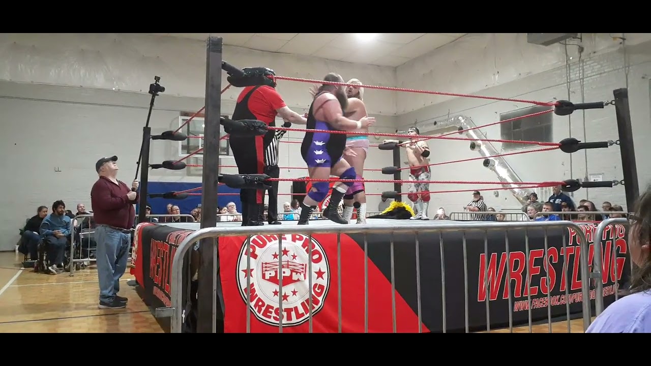 My friend, Hugo and Jimi Love vs. The Gigolo's at Pure Pro Wrestling ...