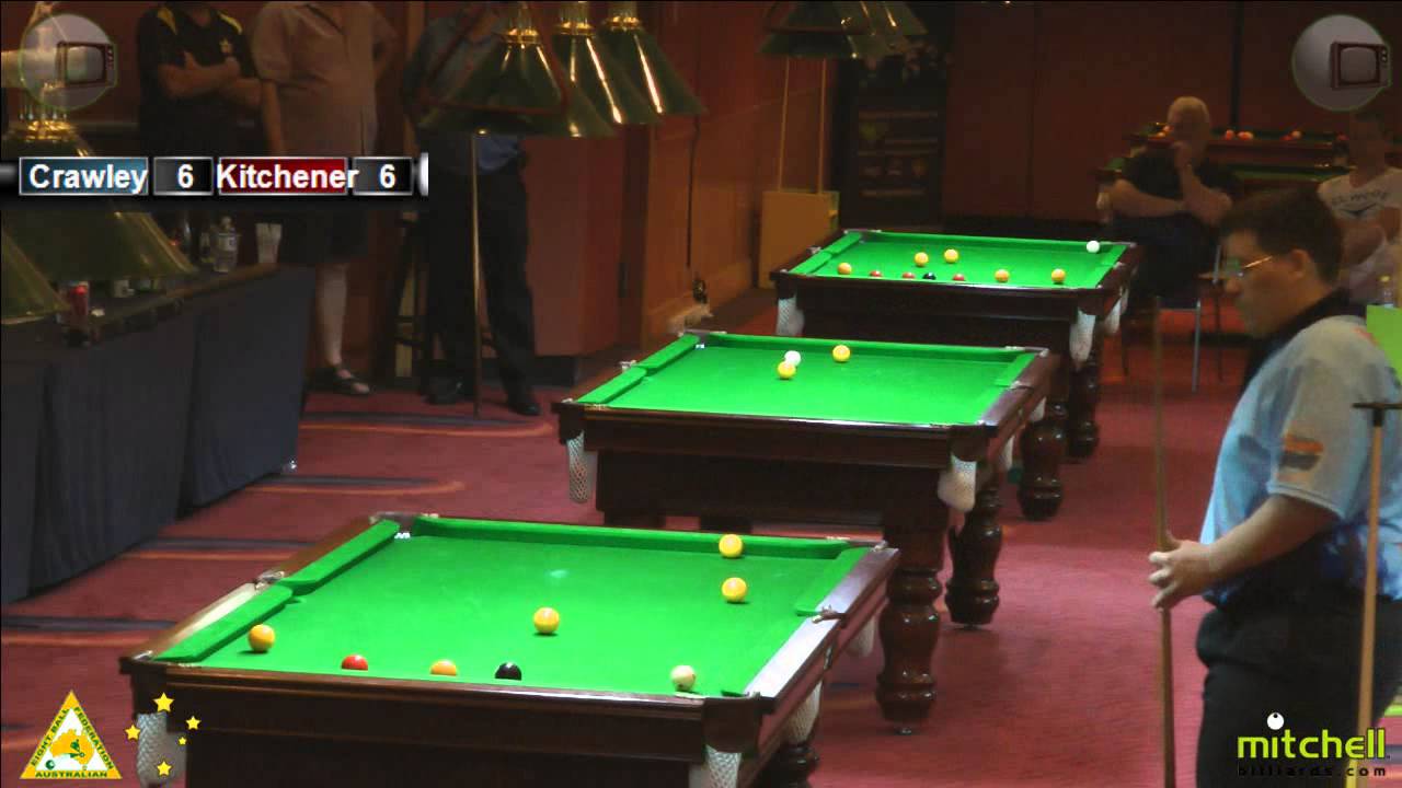 mens last 16 finish Travis Crawley v Barry Kitchener Junior - YouTube