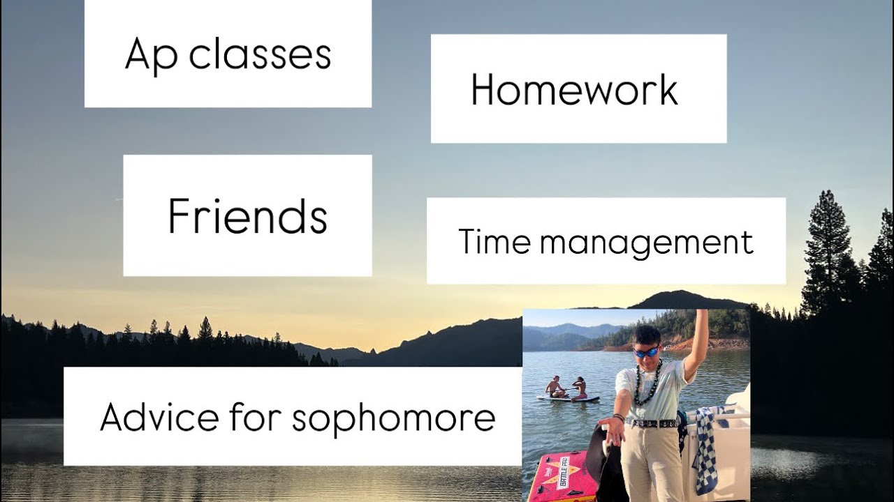 Advice for sophomores - YouTube