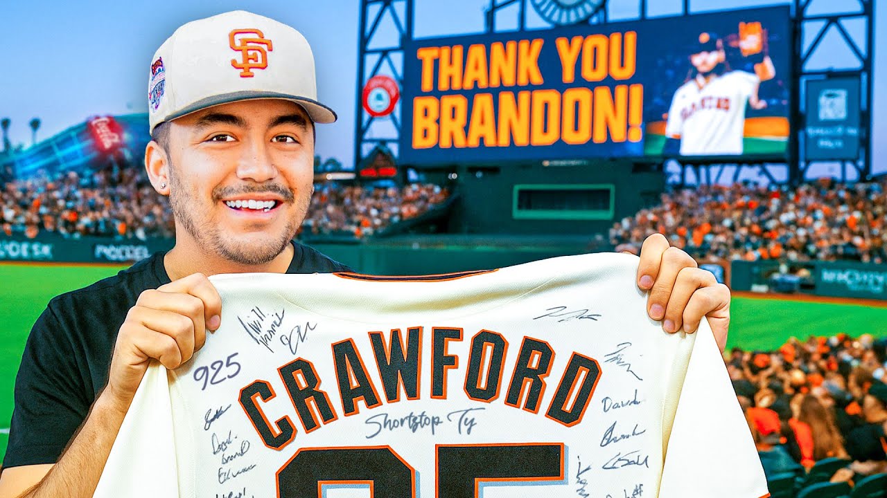 I Surprised This MLB Legend With A Retirement Gift - YouTube