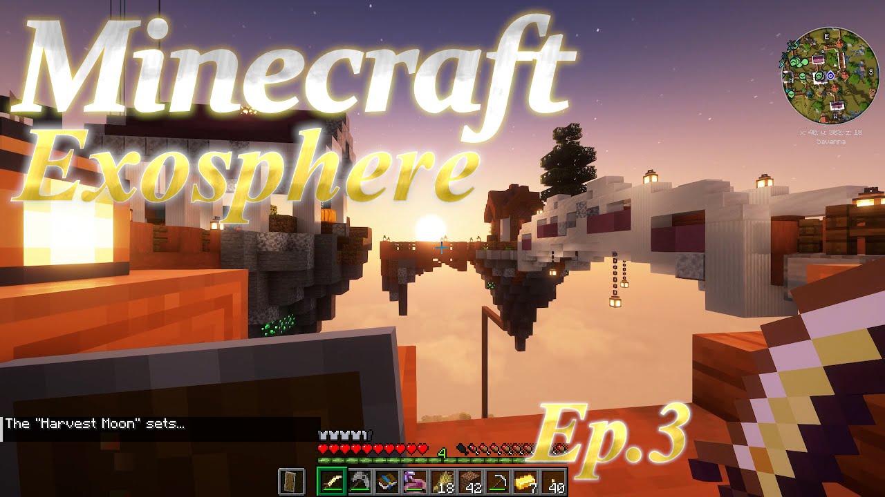 BM Exosphere | Minecraft Modded | No Commentary | Ep.3 - YouTube