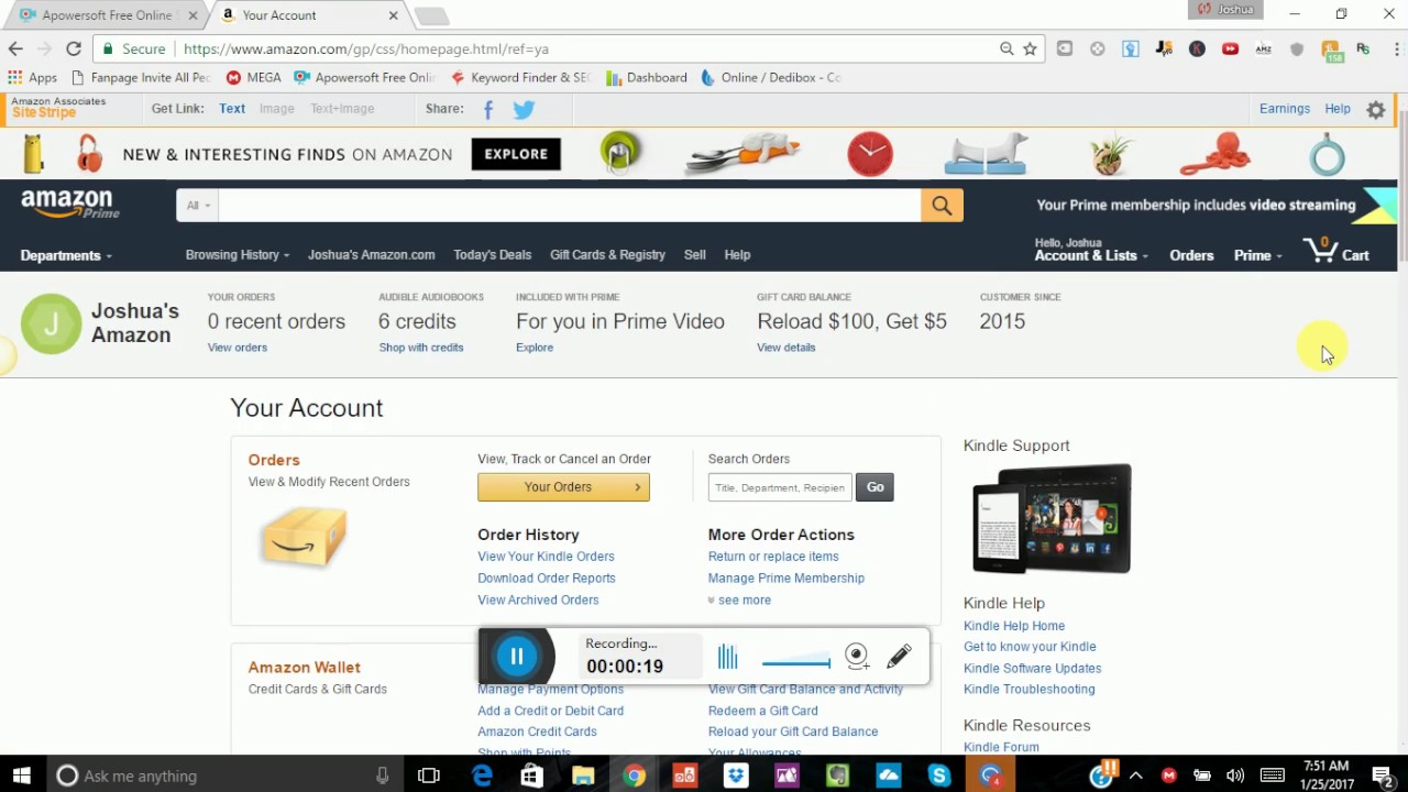 How to Disconnect your Social Settings from Amazon - YouTube