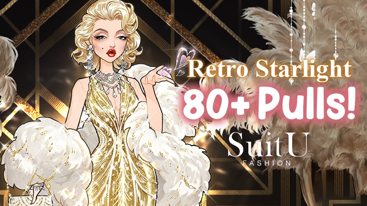 80+ Gacha Pulls 🎀 Retro Starlight 🌸 SuitU Fashion Game - YouTube