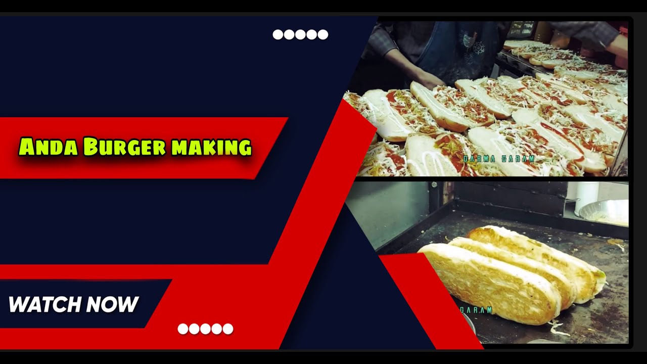 Anda burger making - YouTube