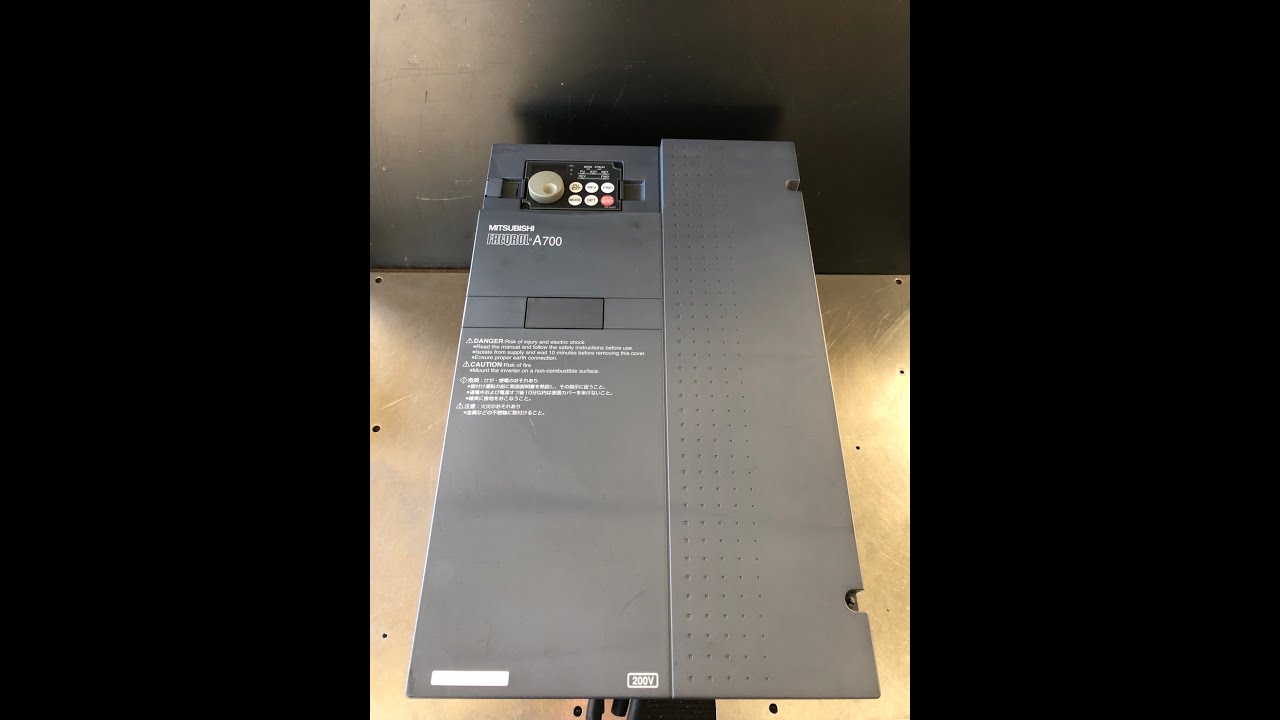 20211220三菱電機 MITSUBISHI インバータ FR-A720-18.5K A700 3相 200V AC200-240V 汎用 ...