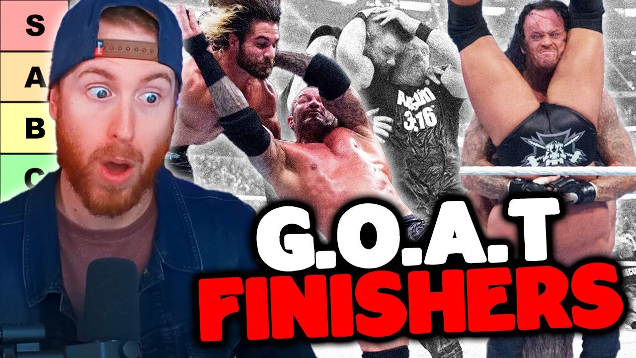 What are the GREATEST WWE FINISHERS Of All Time? (Tier List) - YouTube