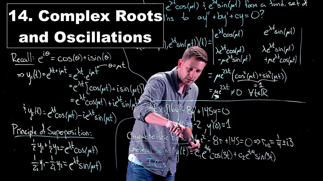 Complex Roots and Oscillations - Ordinary Differential Equations ...