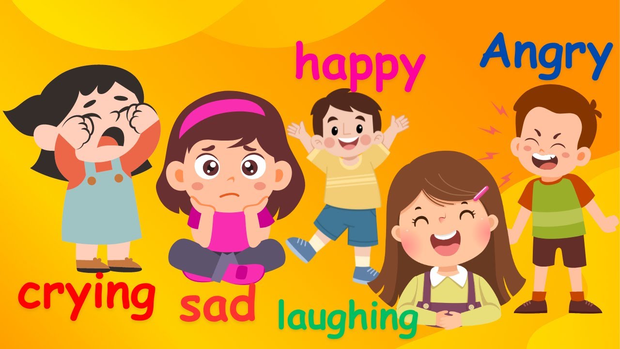 feelings and emotion l basic emotions for kids l - YouTube
