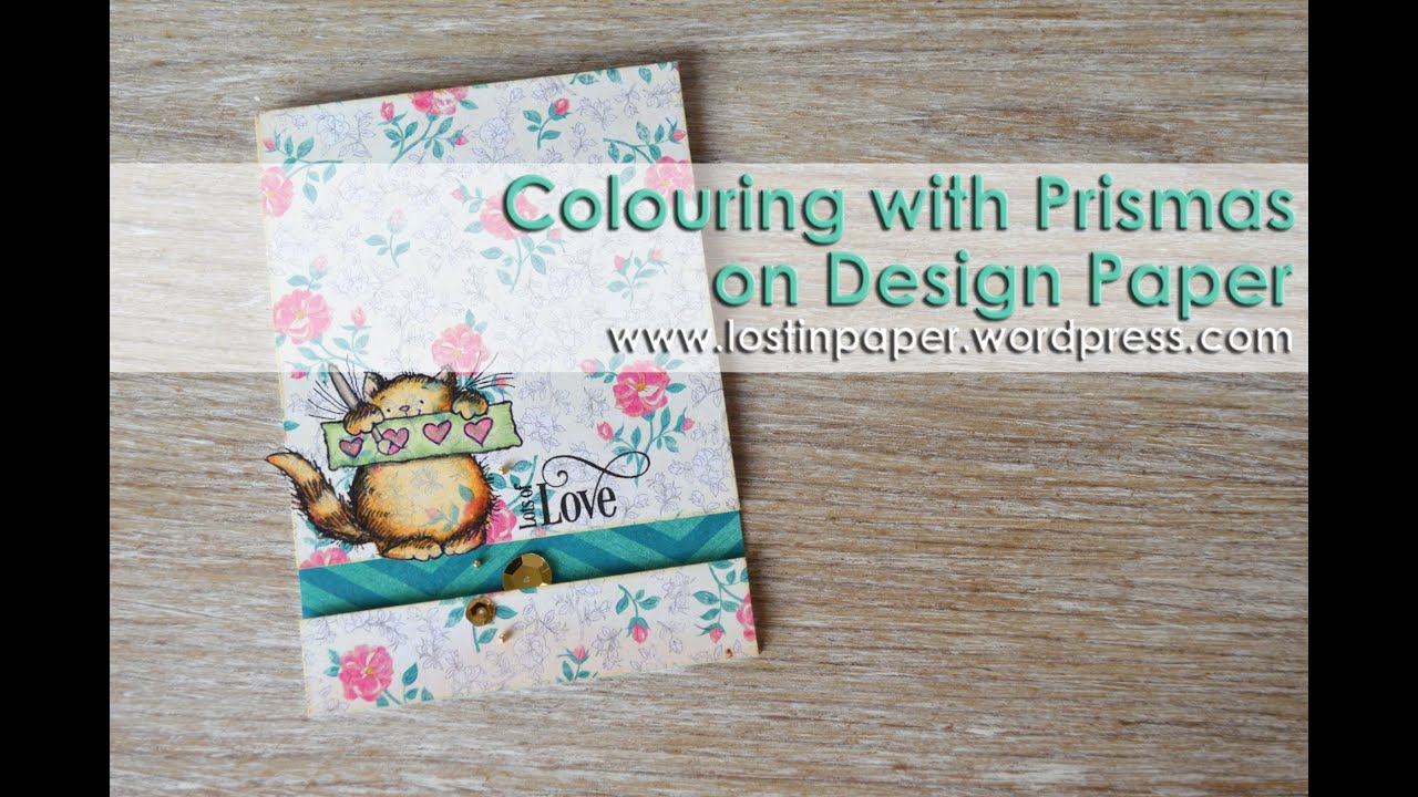 Colouring Prismas on Design Paper! - YouTube
