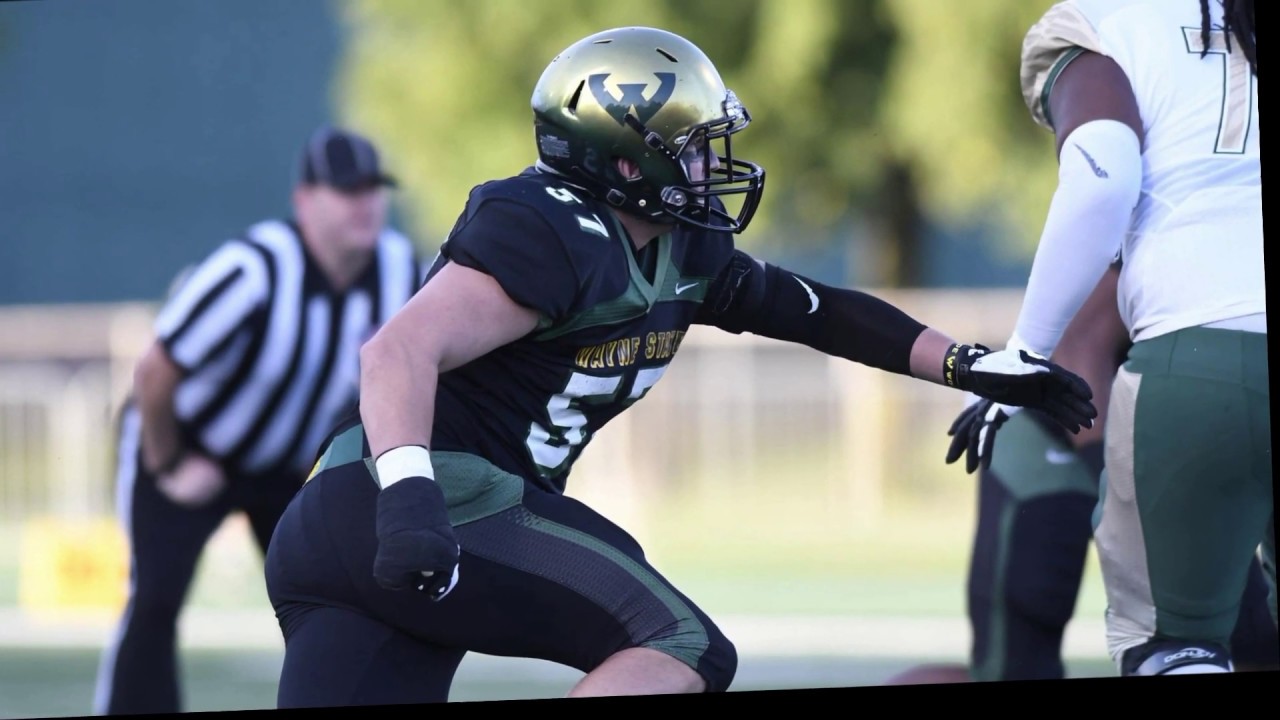 2018 Wayne State University football DLine highlights - YouTube