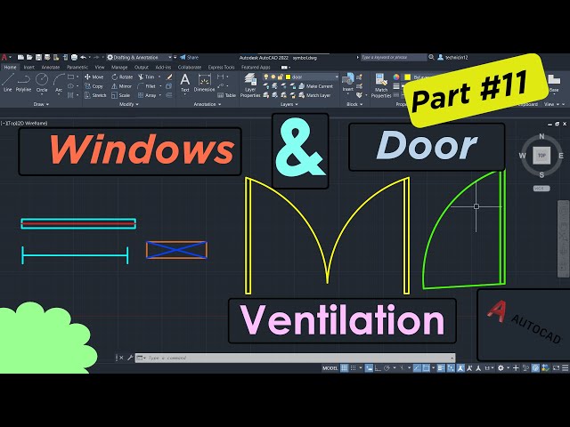 Exhaust Fan Symbol Autocad AutoCAD Tutorial For Architecture Beginners