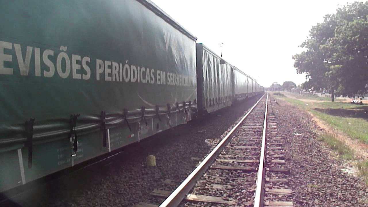 ALL - Trem L72 saindo de Três Lagoas-MS - YouTube