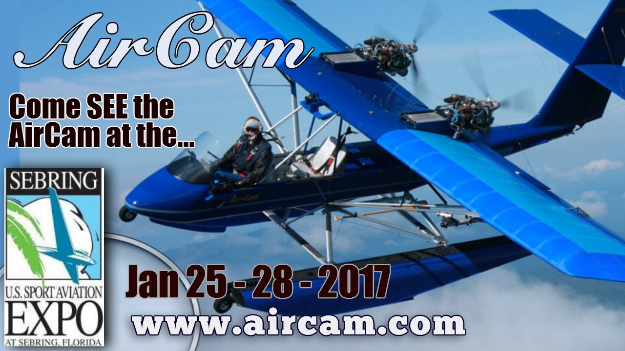 AirCam Aircraft Review, see the AirCam at the U.S. Sport Aviation Expo ...