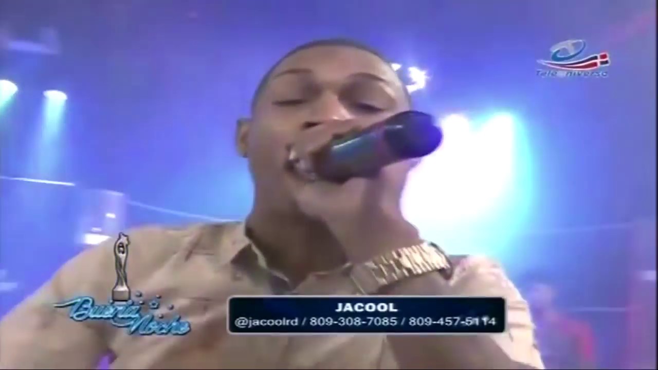 Presentación musical de Jacool en "Buena Noche TV" con Nelson Javier ...