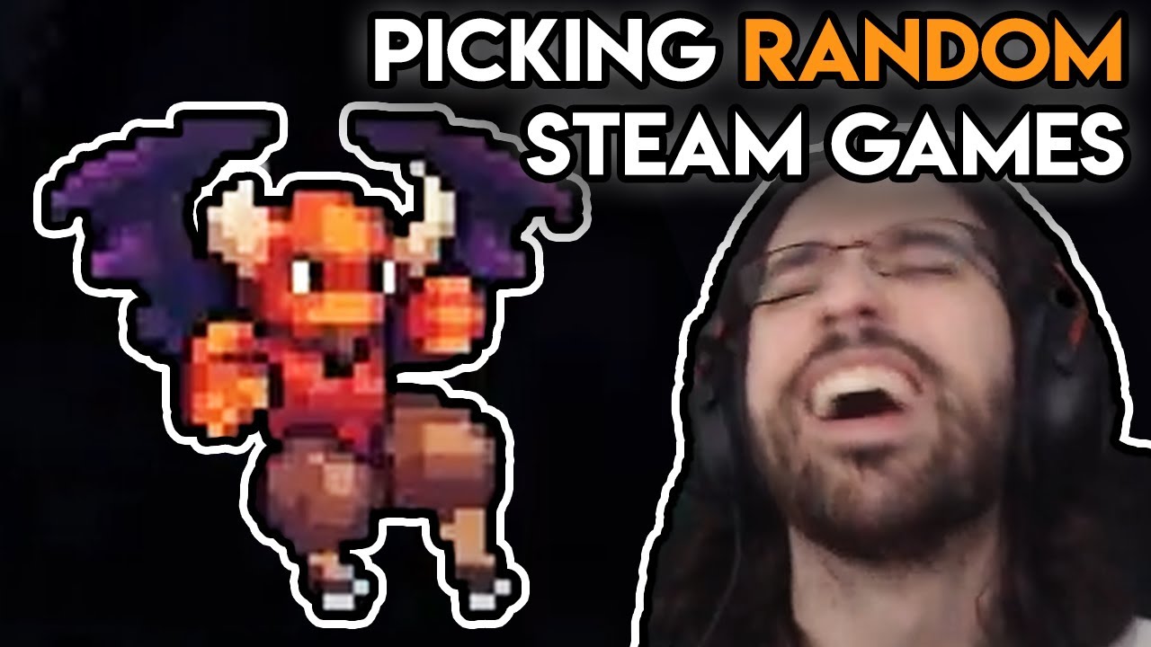 RANDOMLY Picking Steam Games! (Giveaway Inside!) - YouTube