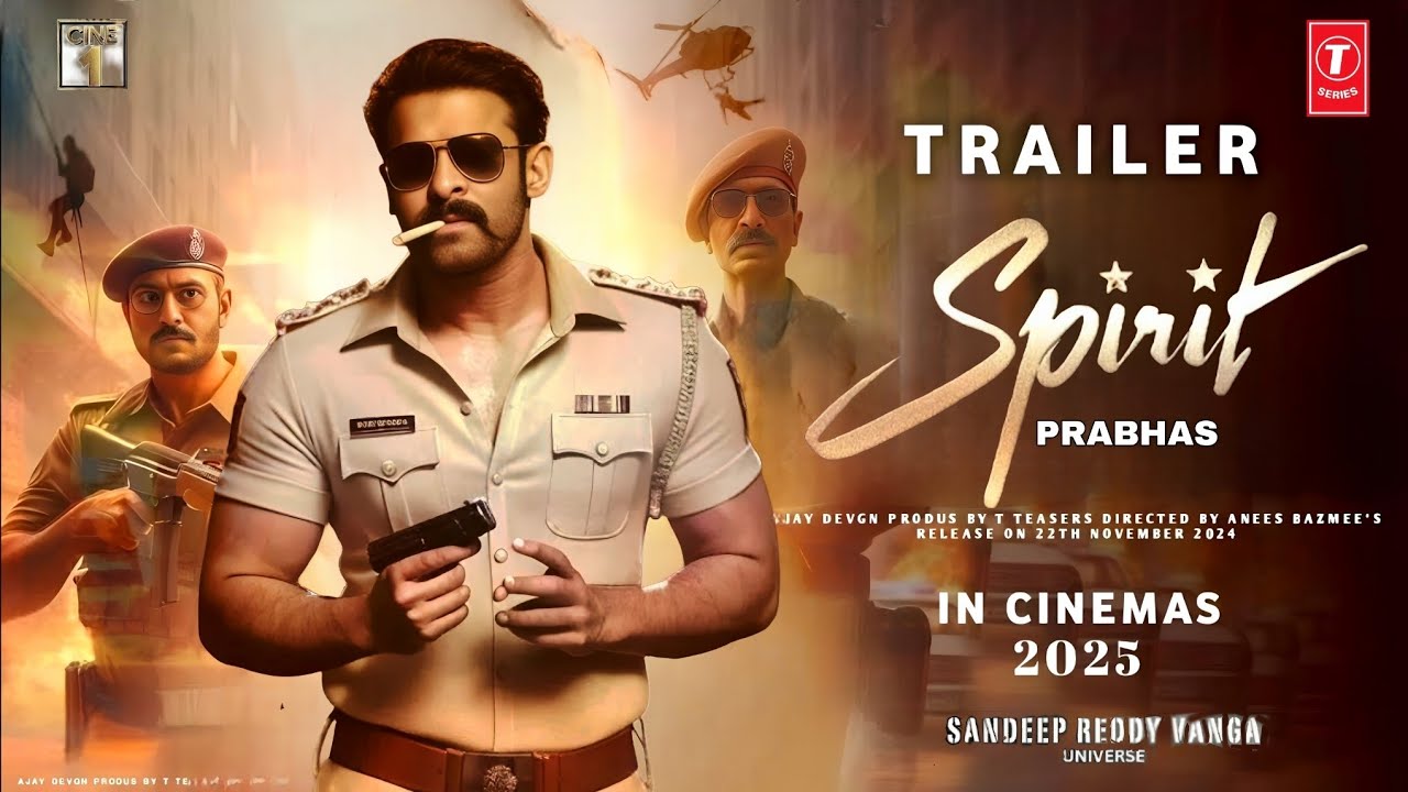 Spirit - Movie Trailer | Prabhas | Mrunal | Spirit Trailer Prabhas ...