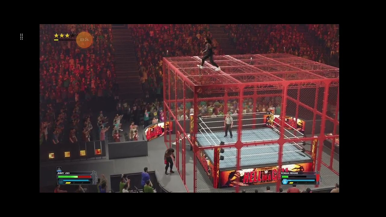 The brutal showdown: Jimmy Uso vs Roman Reigns in Hell in a Cell ...